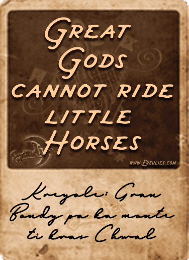 Erzulies Voodoo - Vodou Prayers and Proverbs Sacred Words in the Vodou ...